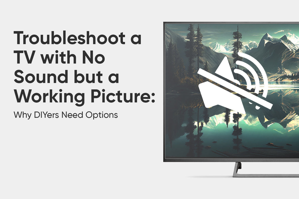 How to Troubleshoot a TV with No Sound but a Working Picture – TV Parts Today