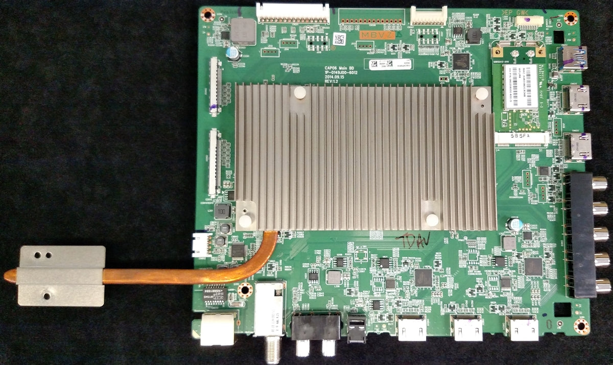 Y8386860S Vizio Main Board, 1P-0149J00-6012, 0160CAP09E00, CAP06 MAIN – TV Parts Today