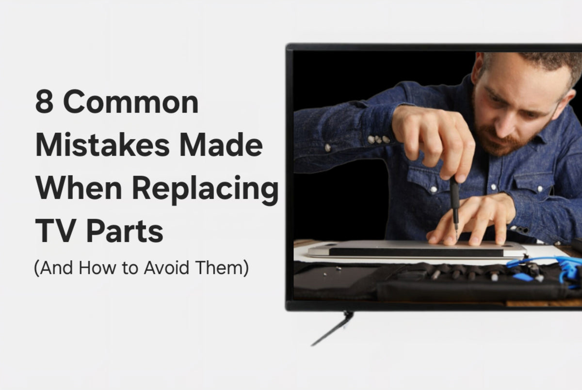 8 Common Mistakes Made When Replacing TV Parts (And How to Avoid Them ...