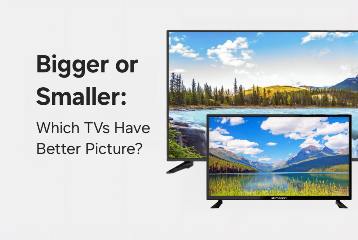 Bigger or Smaller: Which TVs Have Better Picture? – TV Parts Today