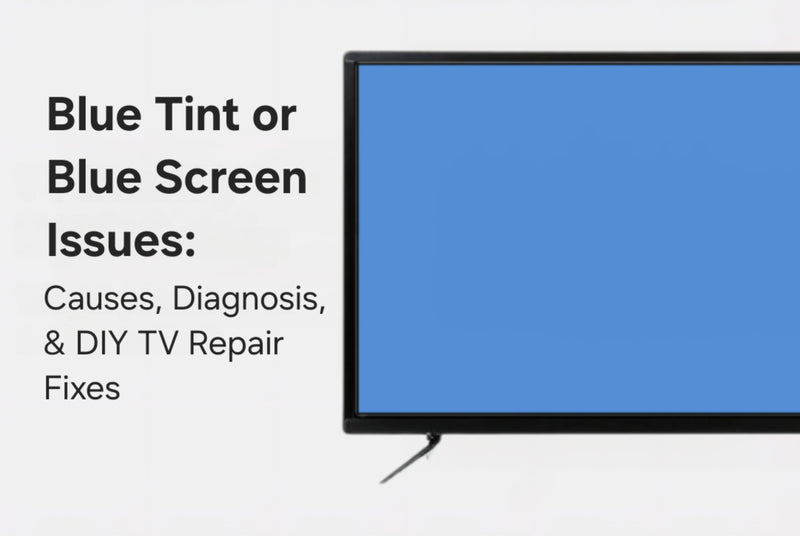 Blue Tint or Blue Screen Issues: Causes, Diagnosis, & DIY TV Repair Fi ...