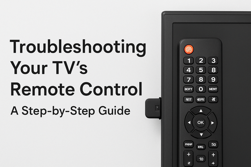Troubleshooting Your TV’s Remote Control: A Step-by-Step Guide – TV Parts Today