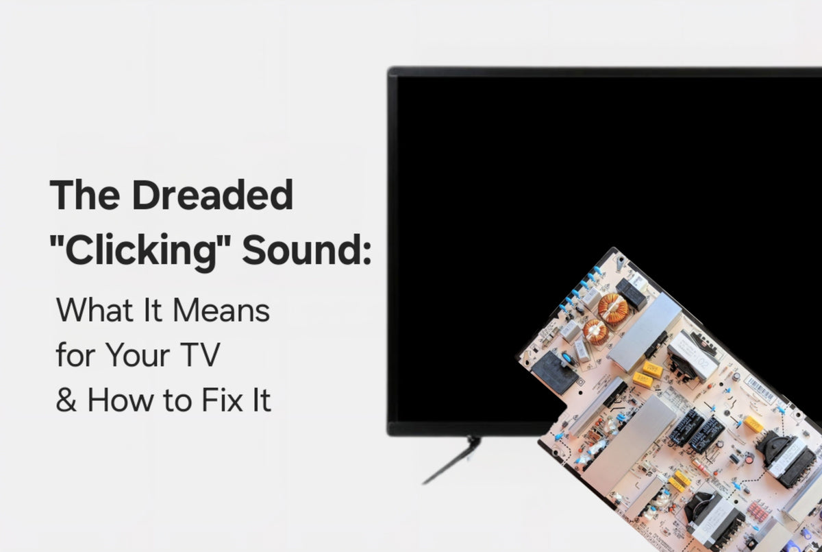 The Dreaded "Clicking" Sound: What It Means for Your TV & How to Fix I ...