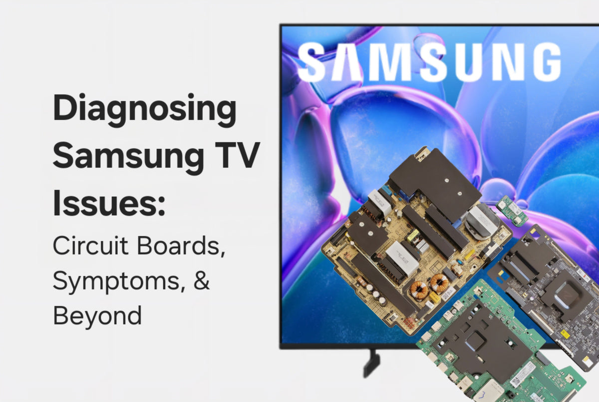 Diagnosing Samsung TV Issues: Circuit Boards, Symptoms, & Beyond – TV ...