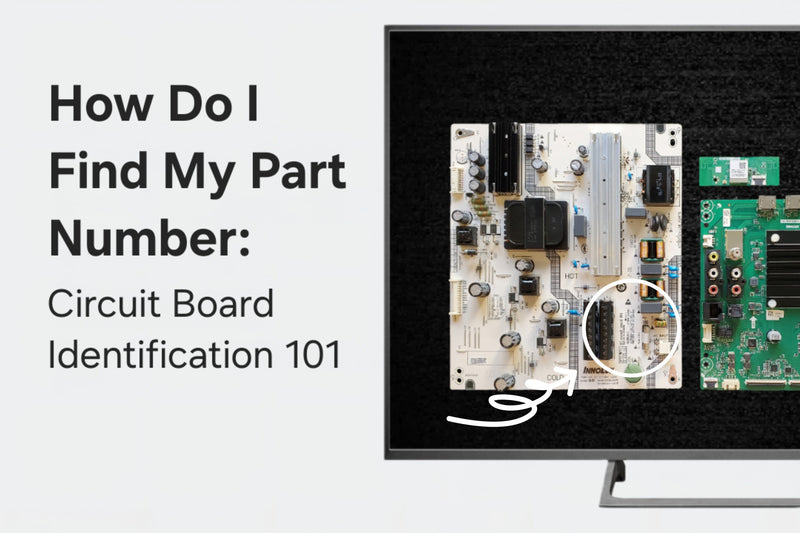 How Do I Find My Part Number: Circuit Board Identification 101 – TV ...