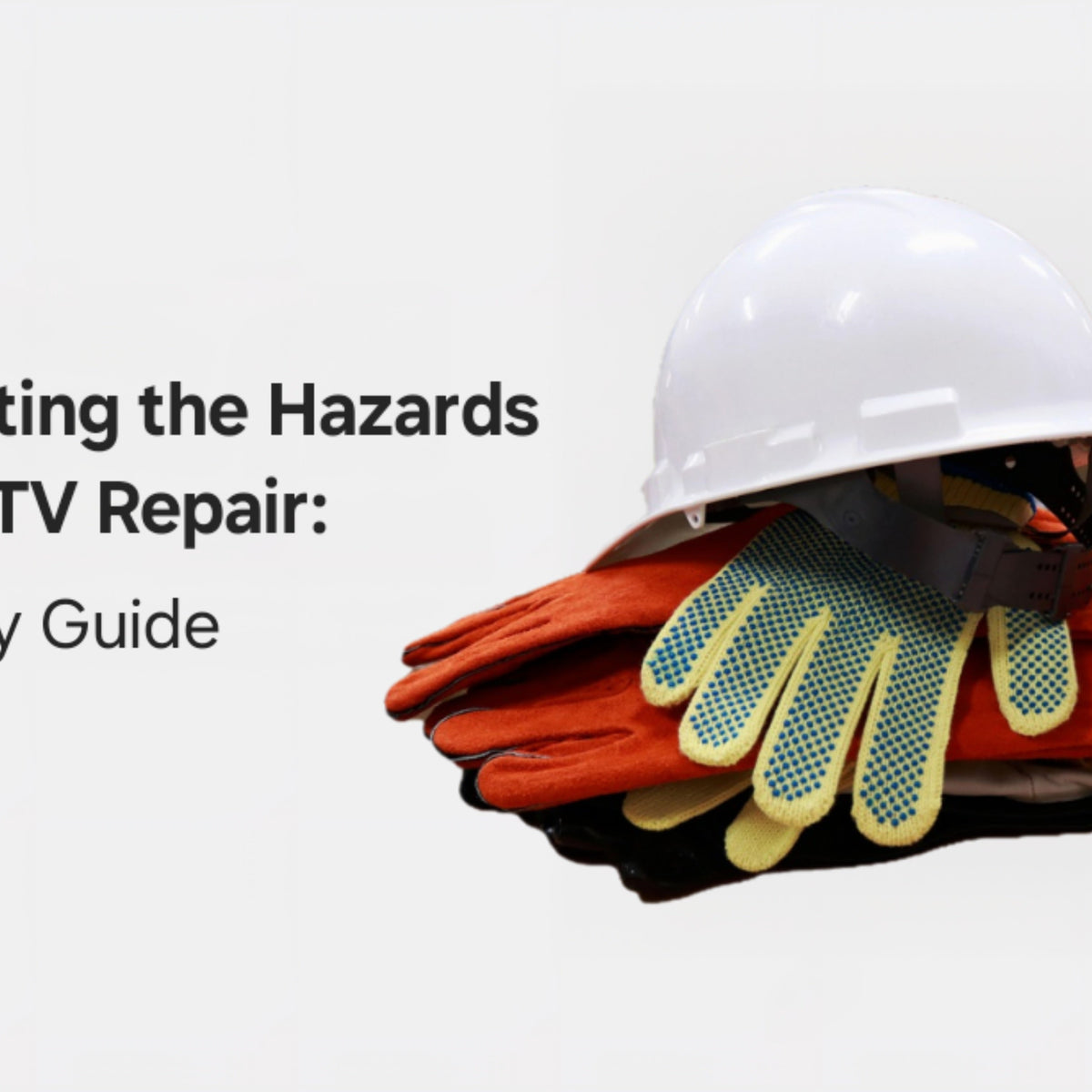 Navigating the Hazards of DIY TV Repair: A Safety Guide – TV Parts Today