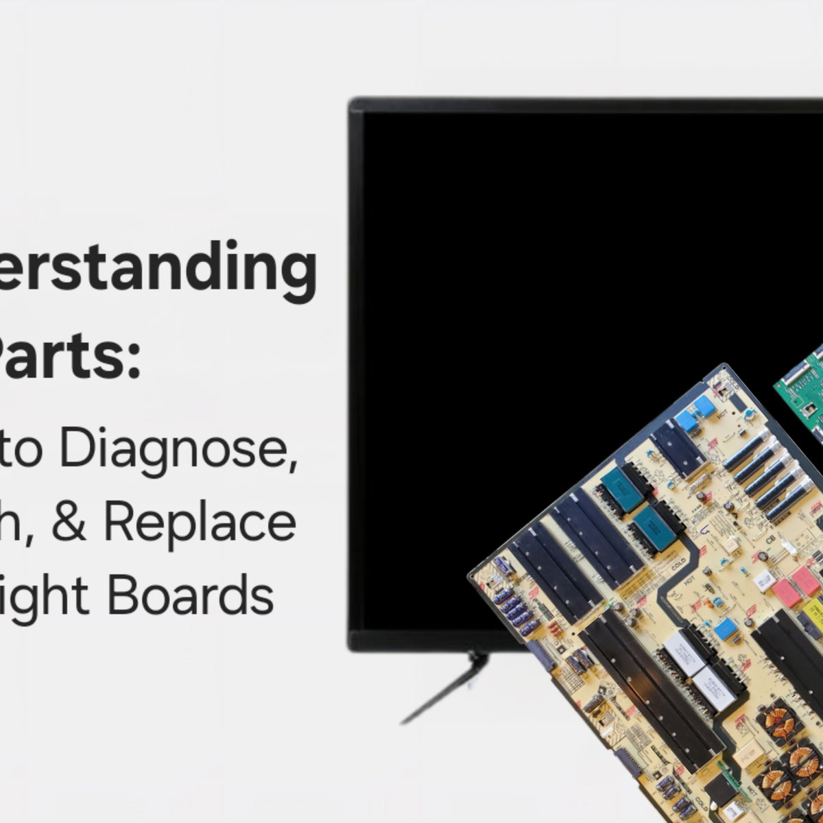 Understanding TV Parts: How to Diagnose, Match, & Replace the Right Bo ...
