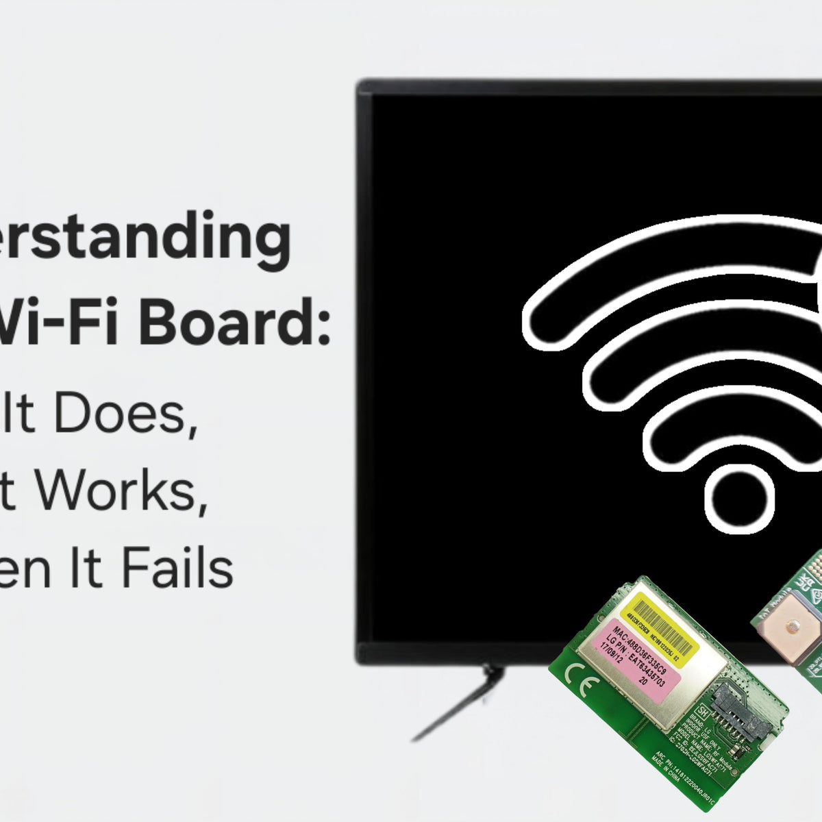 Understanding the Wi-Fi Board in Your TV: What It Does, How It Works ...