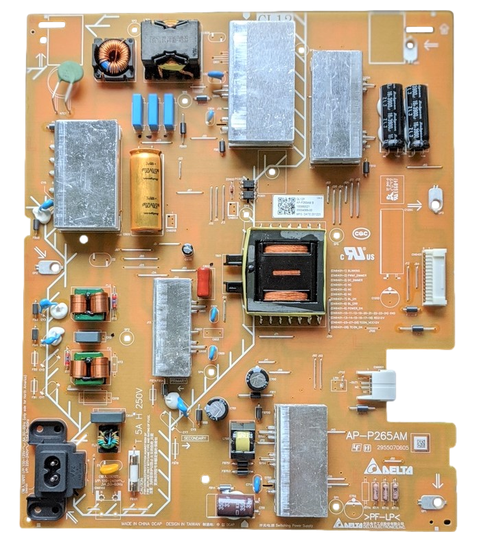 1-009-800-21 Sony Power Supply, AP-P265AM, 2955070605, 100980021, KD-5 ...