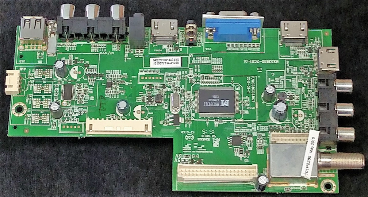 1010077154 JVC MAIN BOARD, LT-50EM76 main board, MS33930-ZC01-01, M02 ...