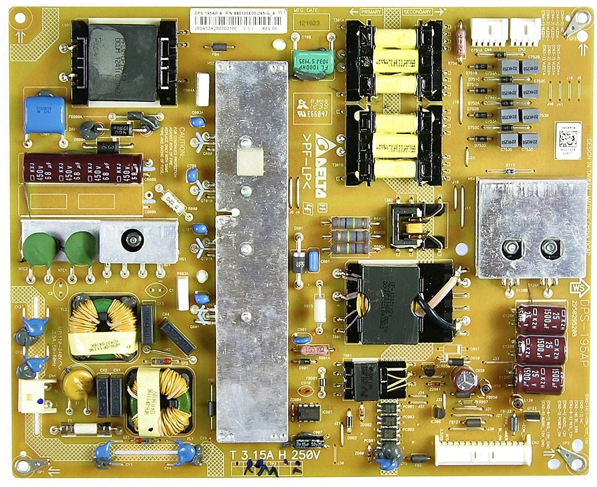 189517511, 1-895-175-11 Sony TV Module, power supply, DPS-195AP A, 880 ...