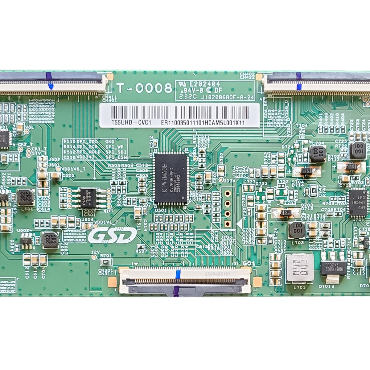 T55UHD-CVC1 ONN T-Con, X013003D6TFD, 55R6A5R – TV Parts Today