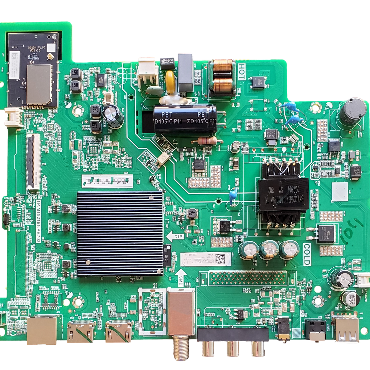 354483 Hisense Main Board, 354483A, TP.MT9216T.PB703, 40A4K – TV Parts ...