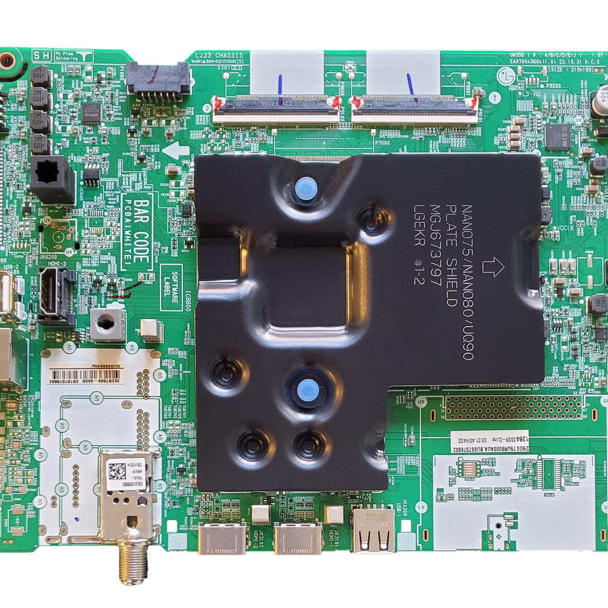 EBT67576502 LG Main Board, EAX70043604(1.0), 75UR8000AUA.BUSFLKR, 75UR ...