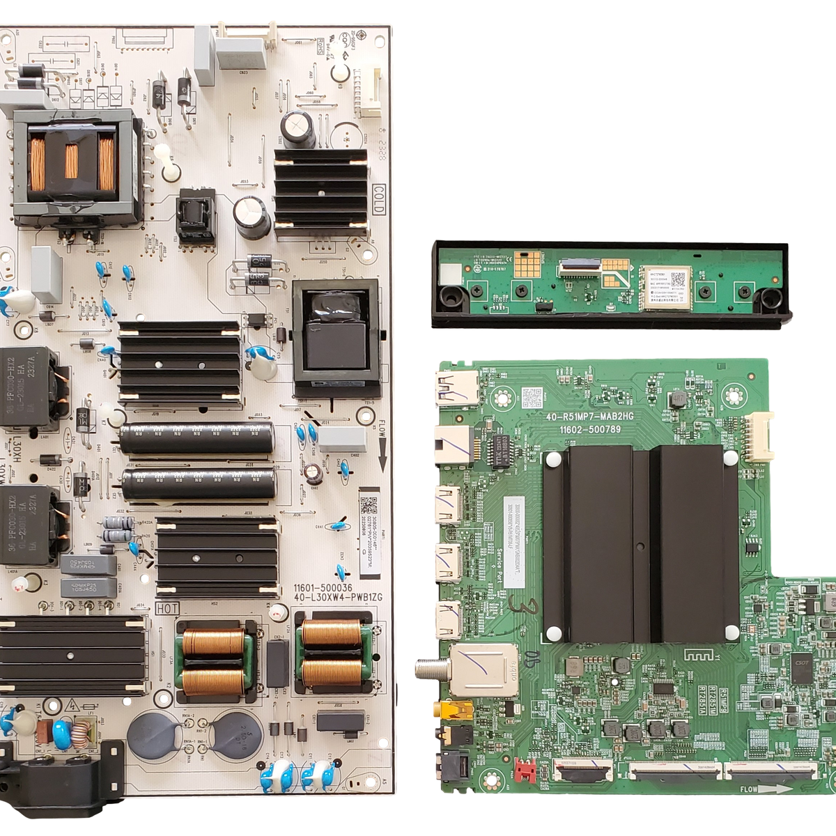 65Q650G TCL TV Repair Parts Kit, 30800-000882 Main Board, 30805-000146 ...