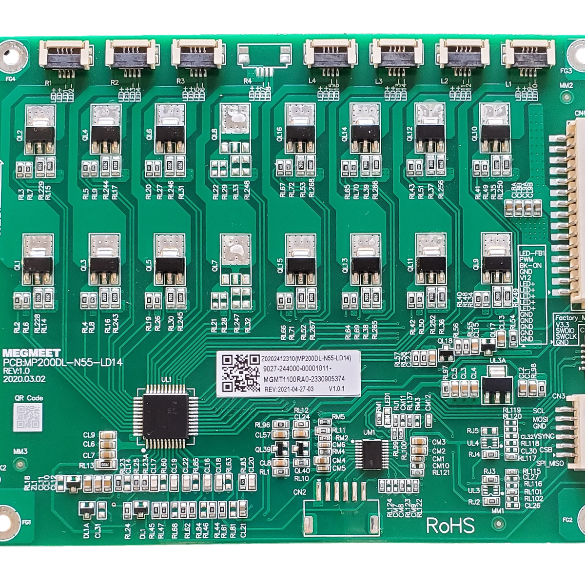 9027-244000 NEC LED Driver, MP200DL-N55-LD14, E558 – TV Parts Today