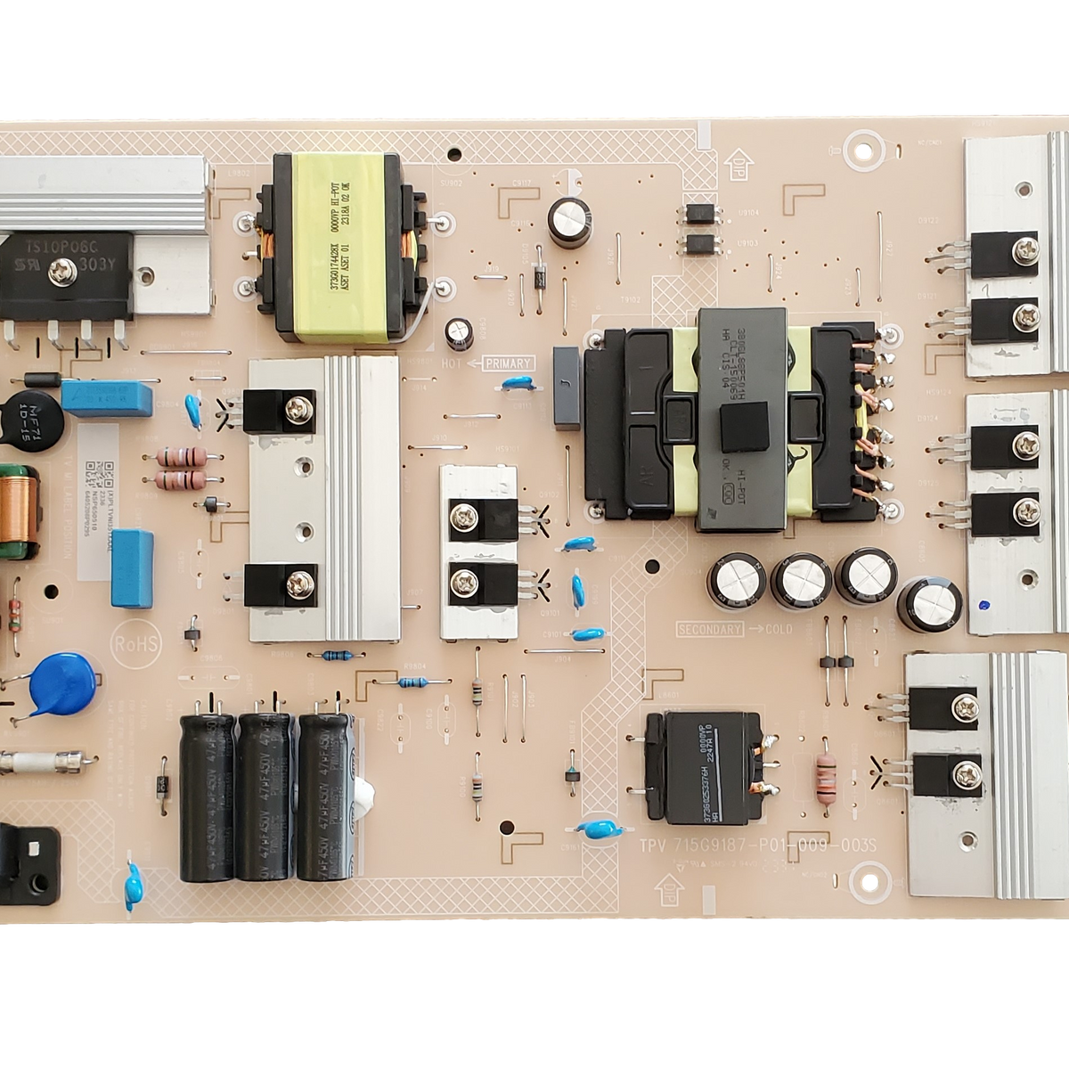 PLTVNI351XAAL Pioneer Power Supply, (X)PLTVNI351XAAL, 715G9187-P01-009 ...