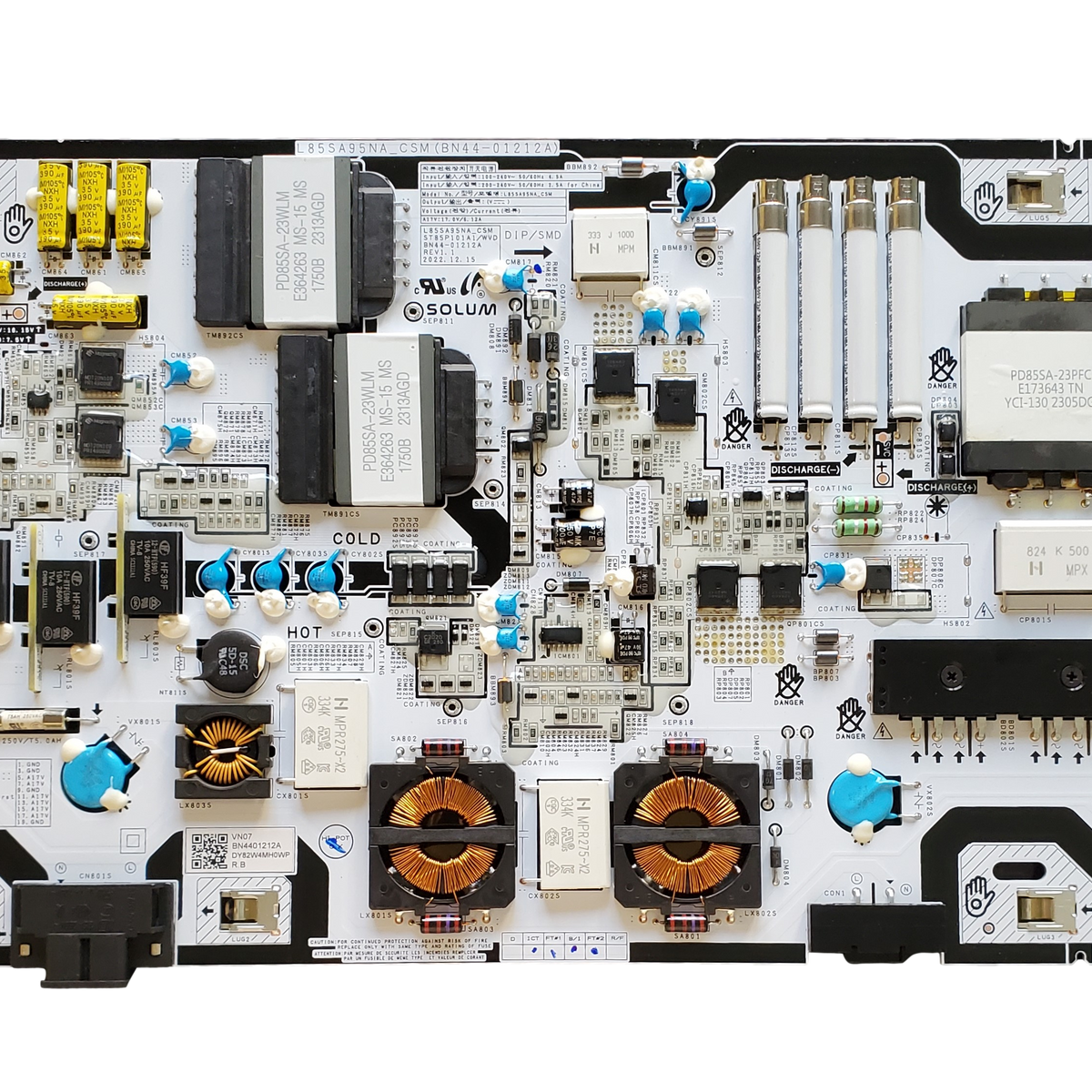 BN44-01212A Samsung Power Supply, BN44-01212A, L85SA95NA_CSM, QN85QN95 ...