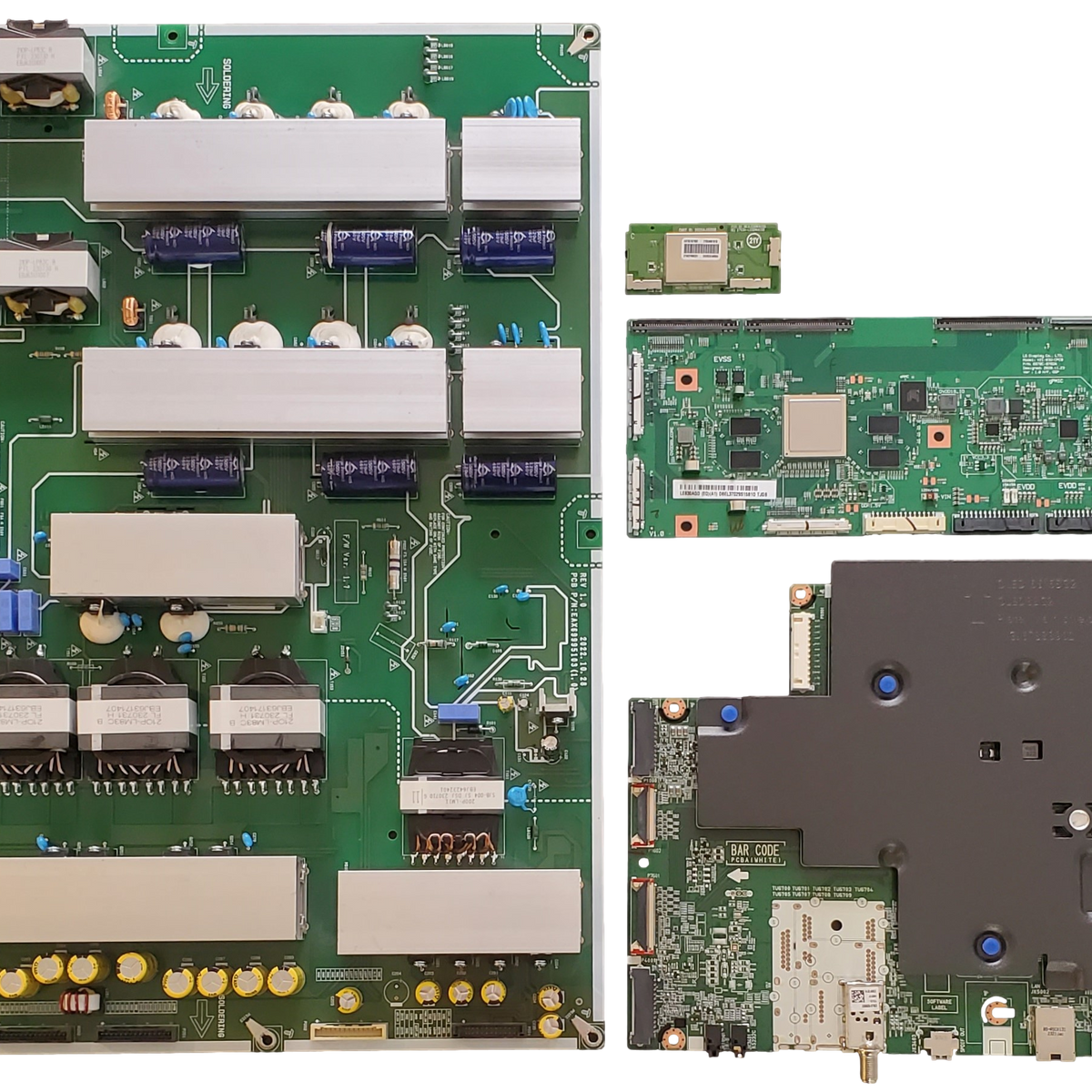 OLED83C3PUA LG TV Repair Parts Kit, EBT67579302 Main Board, EBR3849560 ...