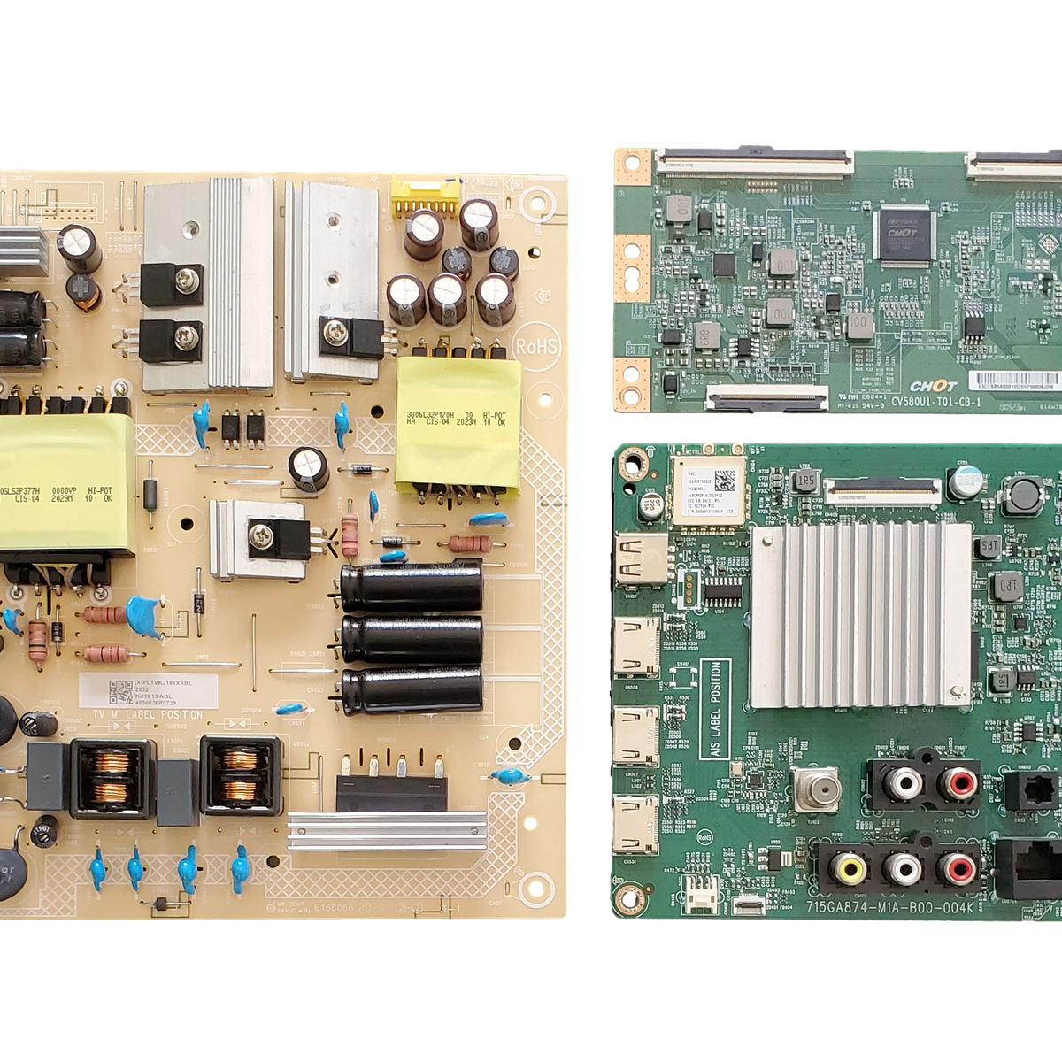 V585X-H1 Vizio TV Repair Kit, 756TXKCB02K044 Main Board, PLTVKJ181XABL ...