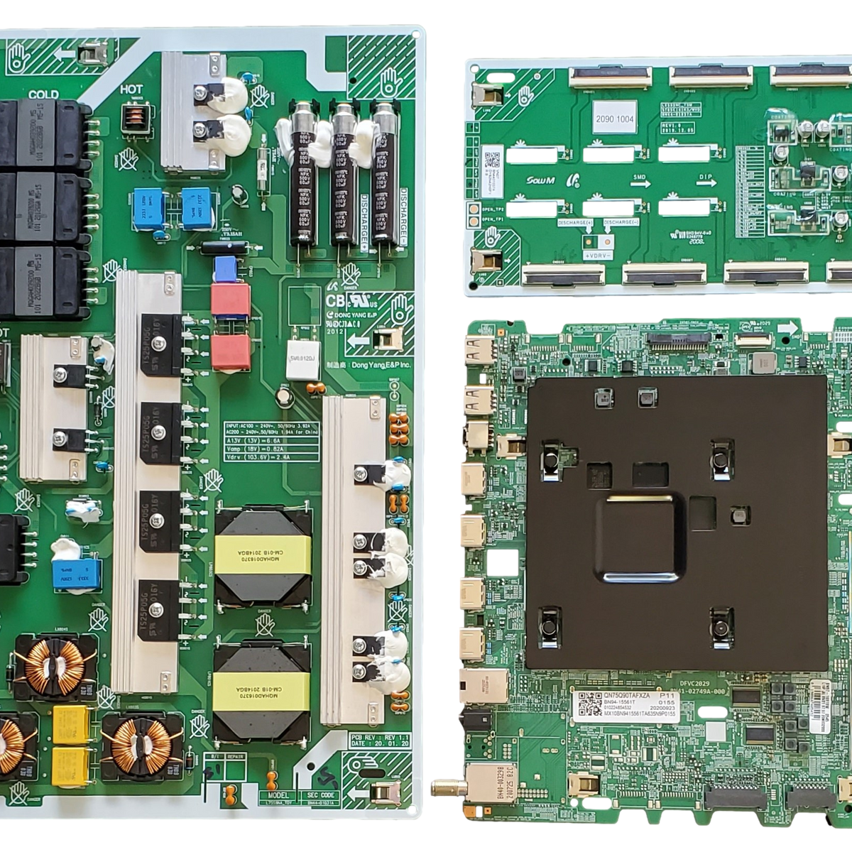 QN75Q90TAFXZA Samsung TV Repair Kit, BN94-15561T Main Board, BN44-0103 ...