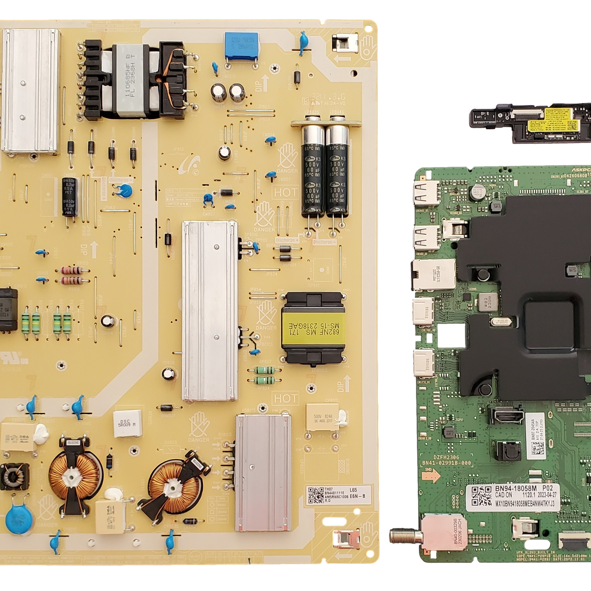 UN65CU8000FXZA Samsung TV Repair Kit, BN94-18058M Main Board, BN44-011 ...