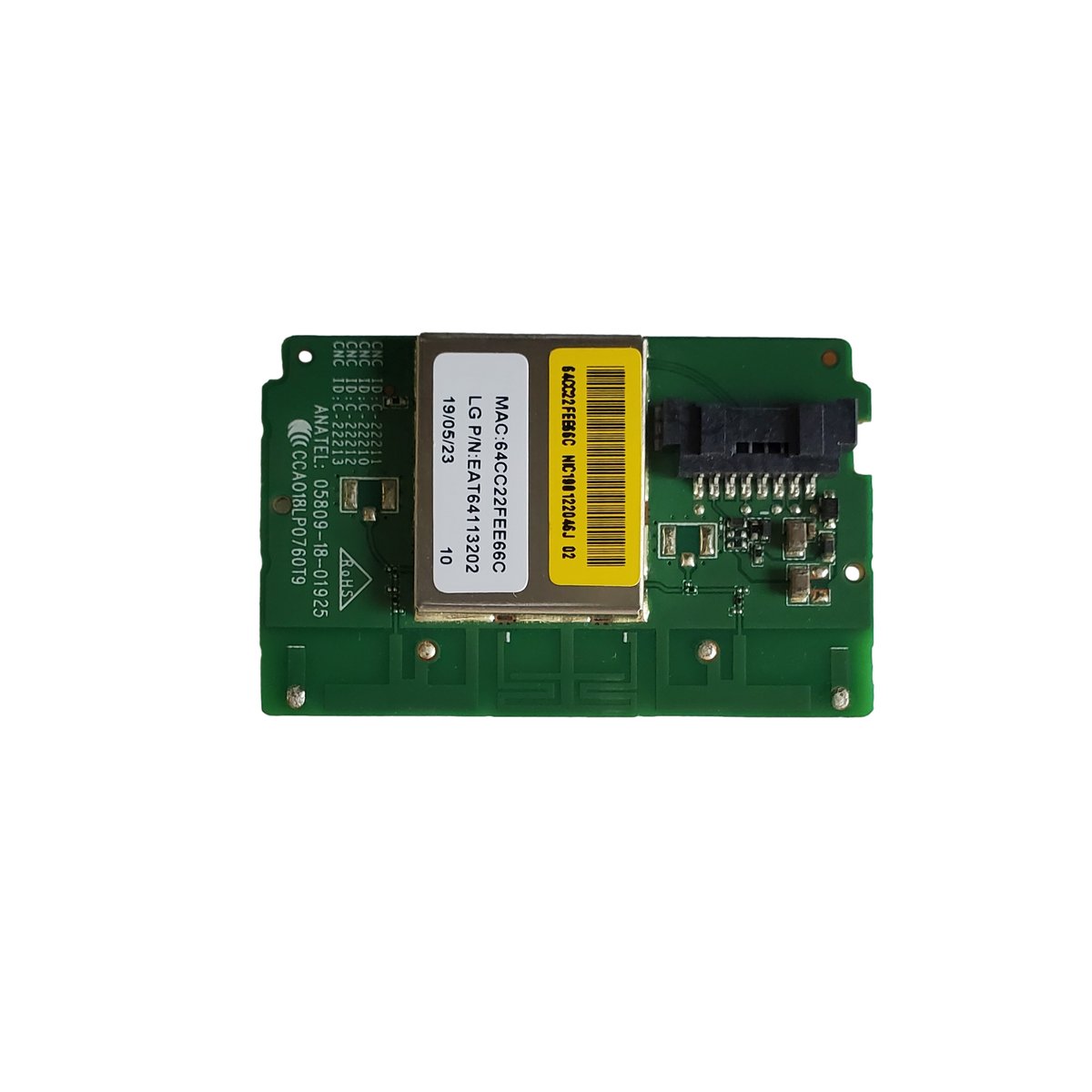 EAT64113202 LG Wi-Fi Module, EAT64113202, 5809-18-01925, CCA018LP0760T9 ...