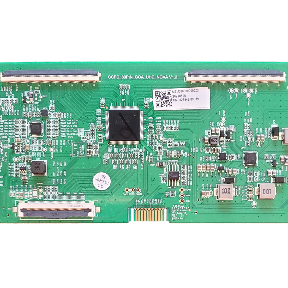 513C4953M51 JVC T-Con Board, M51, CCPD_80PIN_GOA_UHD_NOVA V1.2, LT-50M ...