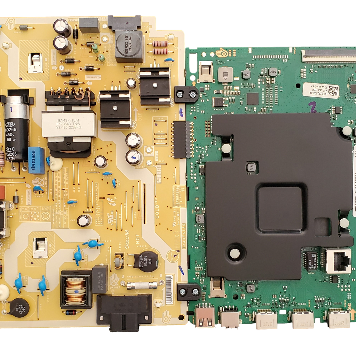 BN96-56552A-COMBO Samsung Main Board /Power Supply Board, KANTSU2E_CU7 ...