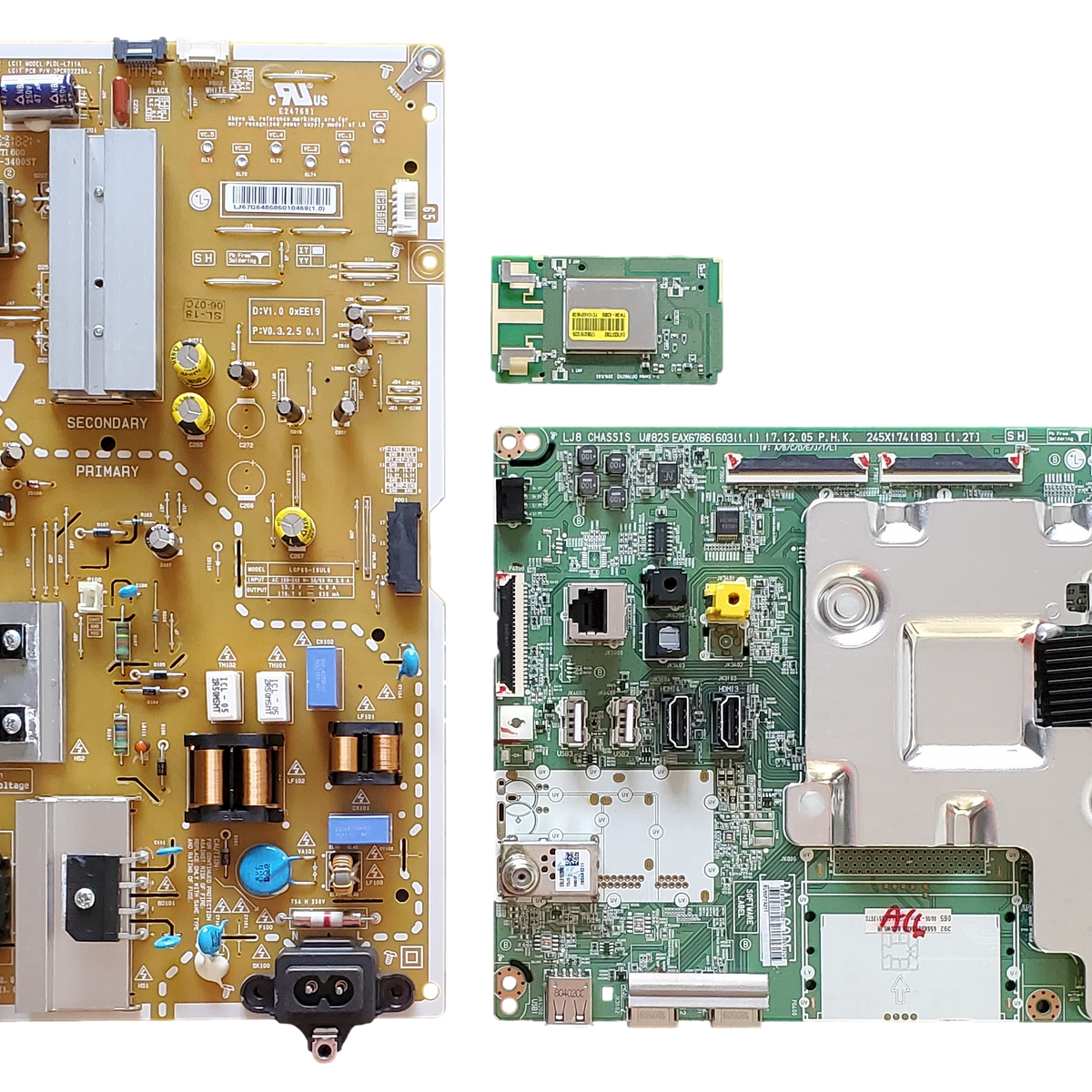 65SK8000PUA LG TV Repair Parts Kit, EBT65139703 Main Board, EAY6486860 ...