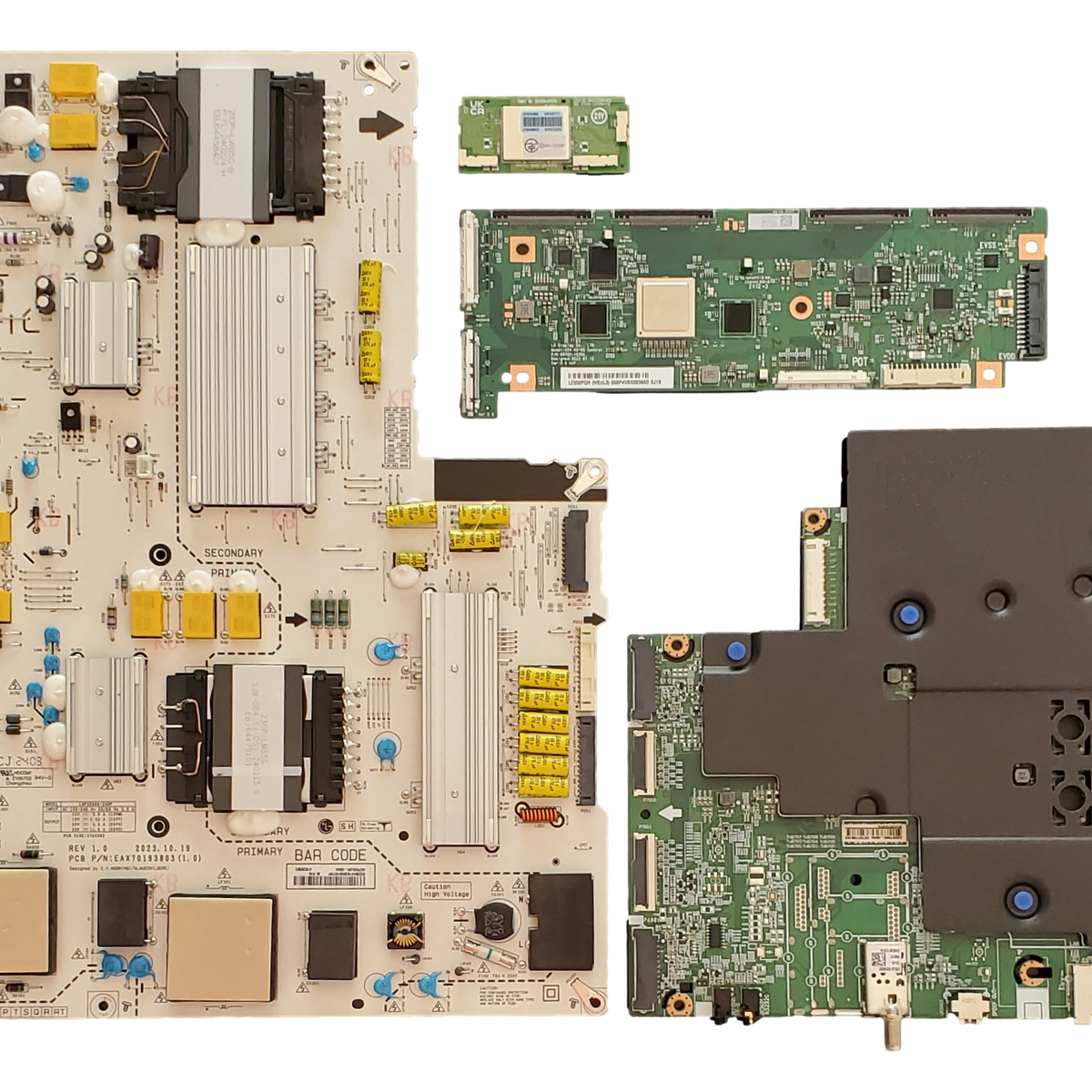 OLED55G4SUB LG TV Repair Parts Kit, EBT67795102 Main Board, EBR4183950 ...
