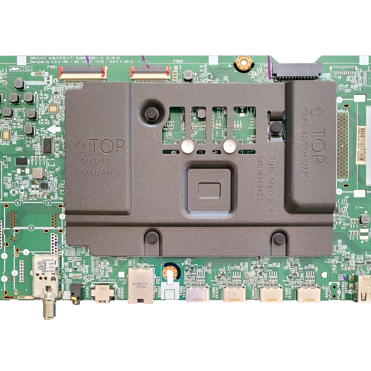 EBT67795502 LG Main Board, EAX69982309(1.0), RU4311A13Z, OLED55C4PUA ...
