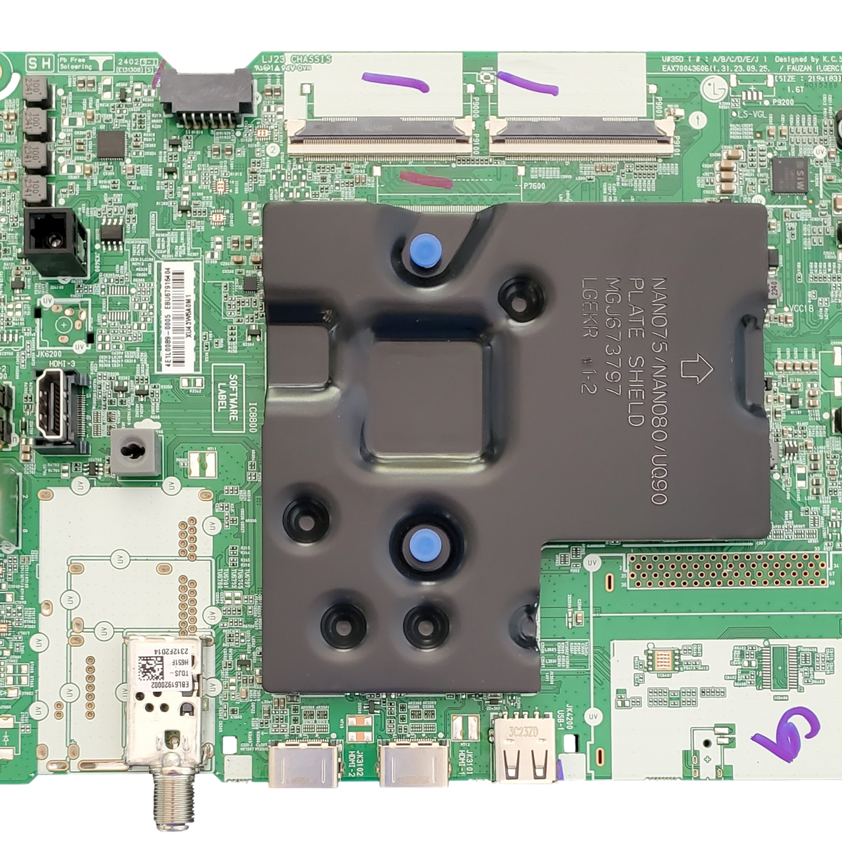 EBU67916404 LG Main Board, EAX70043606(1.3), 55UT8000AUA – TV Parts Today