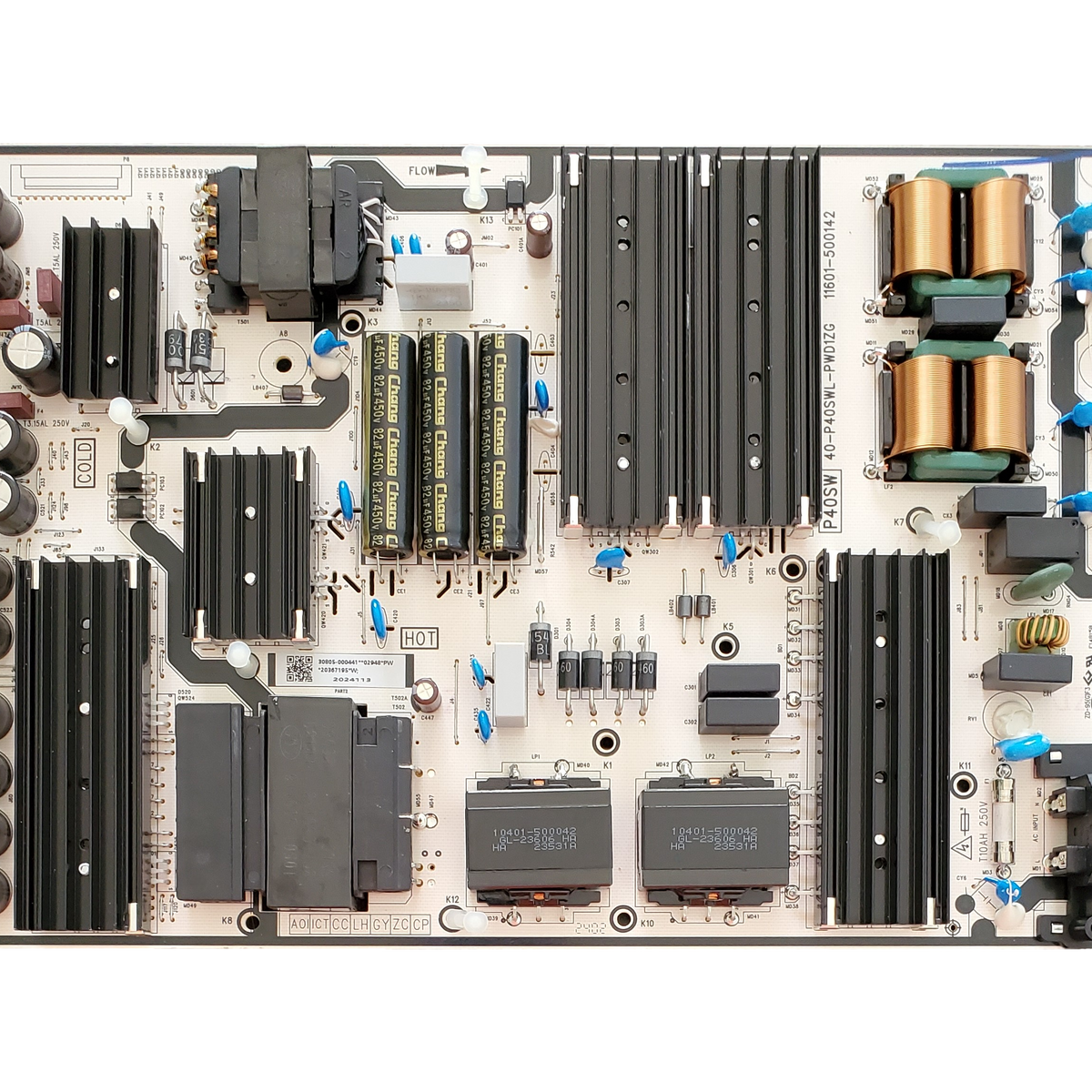 30805-000441 TCL Power Supply, 40-P40SWL-PWD1ZG, 65QM851G – TV Parts Today