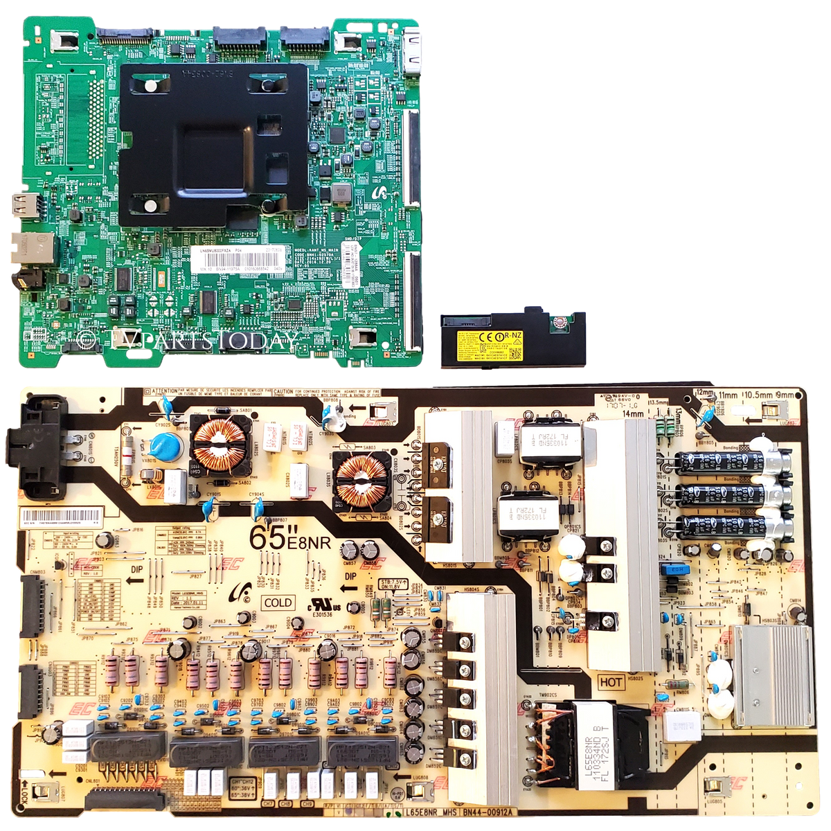 UN65MU8000FXZA Samsung TV Repair Parts Kit, BN94-11975A Main Board, BN ...