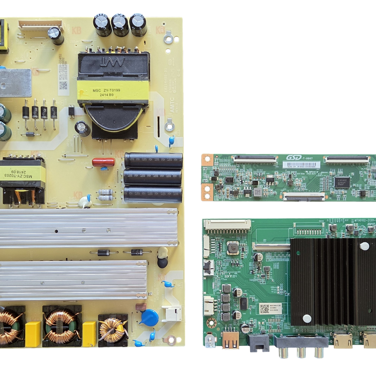 65R4A5X ROKU TV Repair Parts Kit, 515C90102M05 Main Board, 514C7001M26 ...