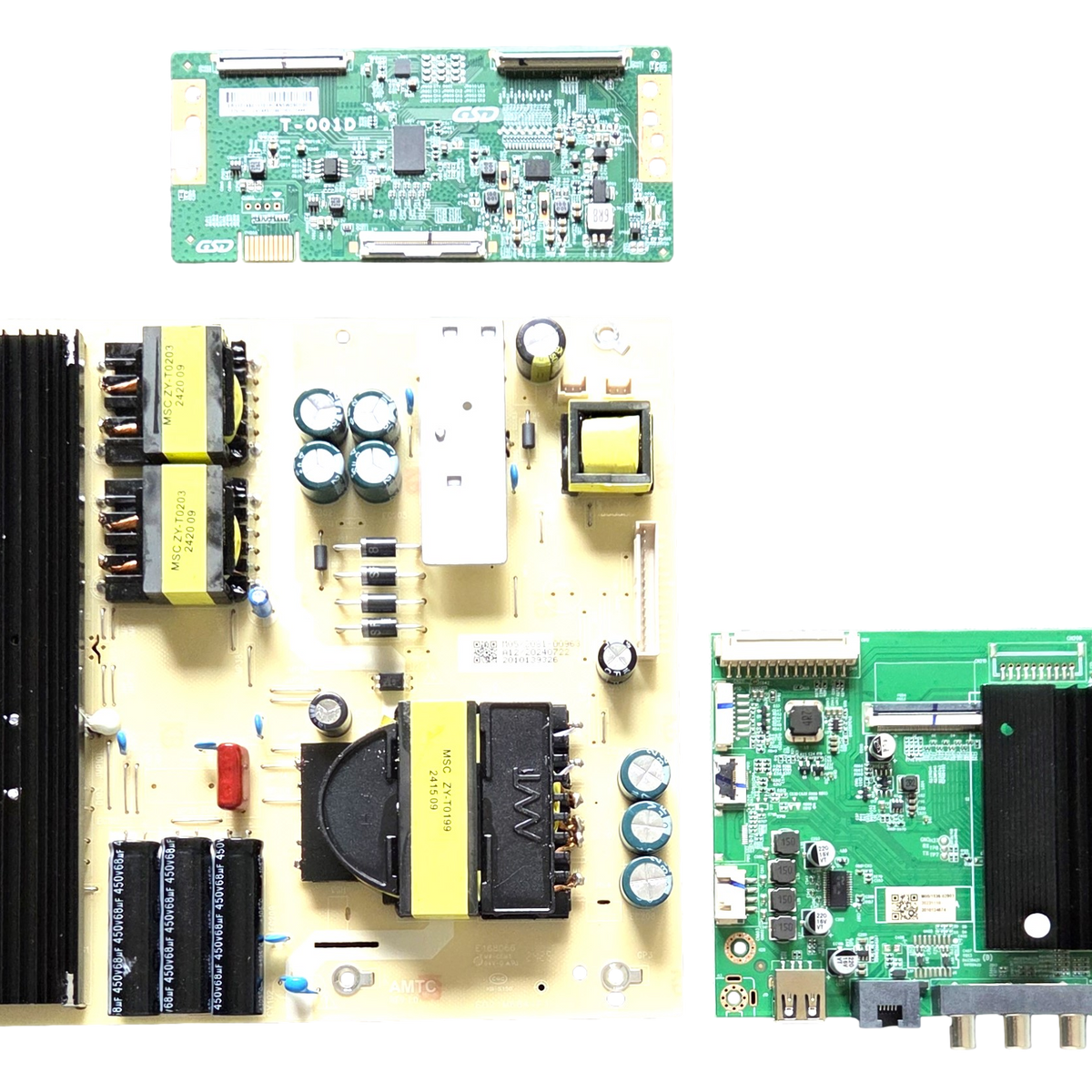 75R4A5R Roku TV Repair Parts Kit, 515C90102M05 Main Board, 514C7002M05 ...
