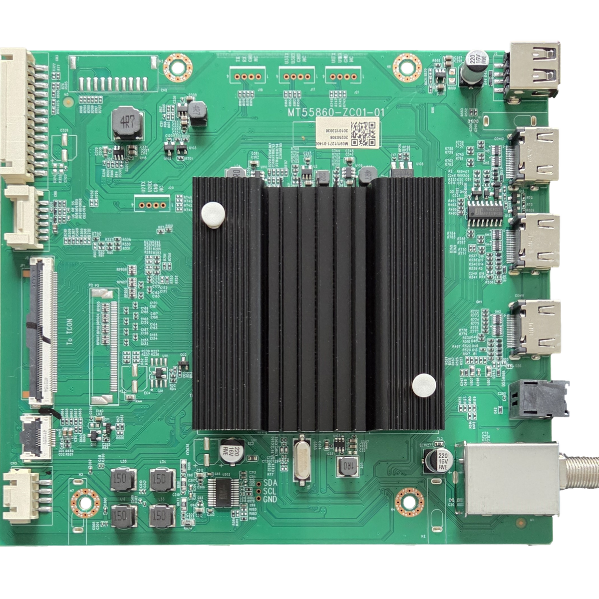 515C55860M09 Vizio Main Board, MT55860-ZC01-01, M09Y, V4K65M-0810 – TV ...