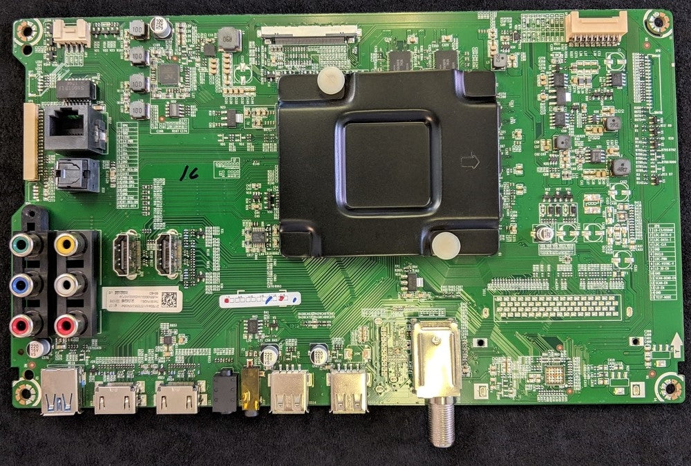 221078 Hisense Main Board, RSAG7.820.6715/ROH, E170724 A, 217834, 55H6 ...