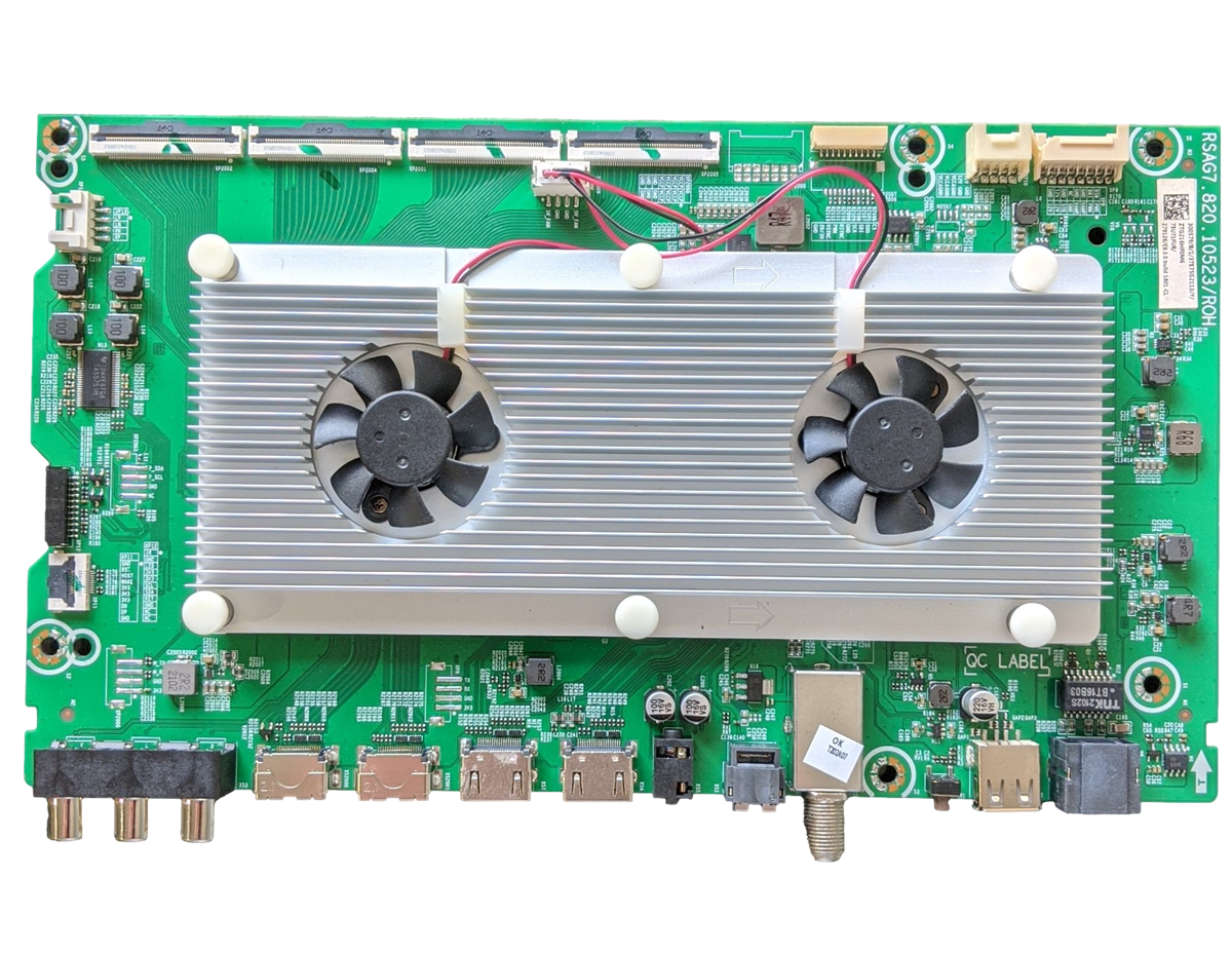 300579 Hisense Main Board, 279126, ZTG216HF0M6, RSAG7.820.10523/ROH, 7 ...