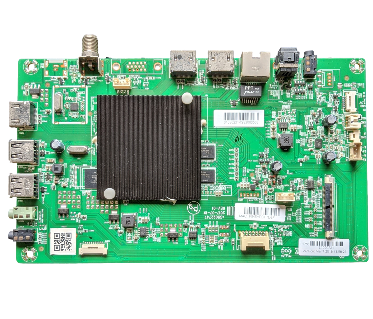 34020231 Seiki Main Board, 34020231, SC-70UK850N – TV Parts Today