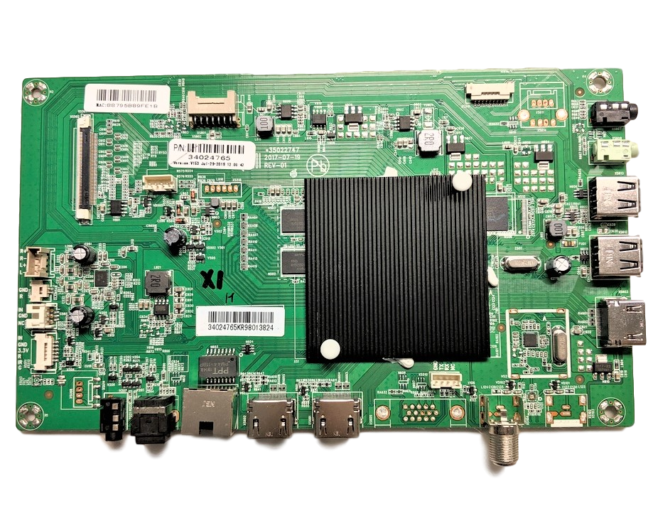 34024765 Element Main Board, 34022731, 35022747, E4SFT5517 – TV Parts Today