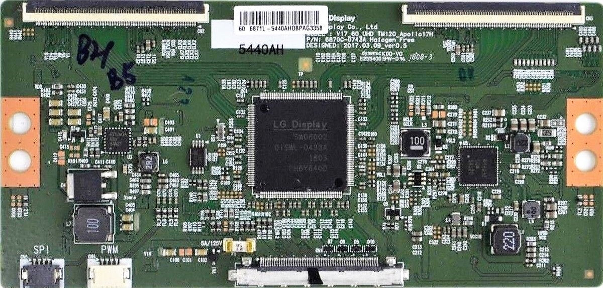 6871L-5440A Sharp T-Con, 6870C-0743A, LC-60P6070U, 60R70, 60Q7370U – TV ...