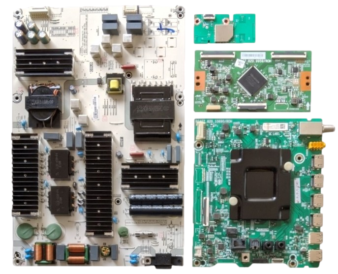 75A6G Hisense TV Repair Parts Kit, 291063 Main Board, 285064 Power Sup ...