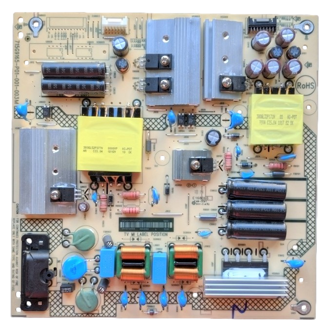ADTVH1812AB2 Vizio Power Supply, (X)ADTVH1812AB2 , 715G9165-P01-001-00 ...