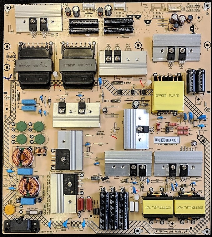 ADTVH1935AAL Vizio Power Supply, 715G7732-P01-004-003M, P65-E1 – TV ...