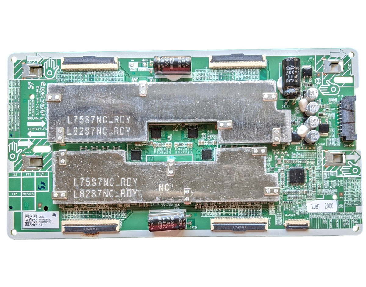 BN44-01040D Samsung LED Board, L85S8NG_TDY, BN4401040D, QN75Q80BAF, QN ...
