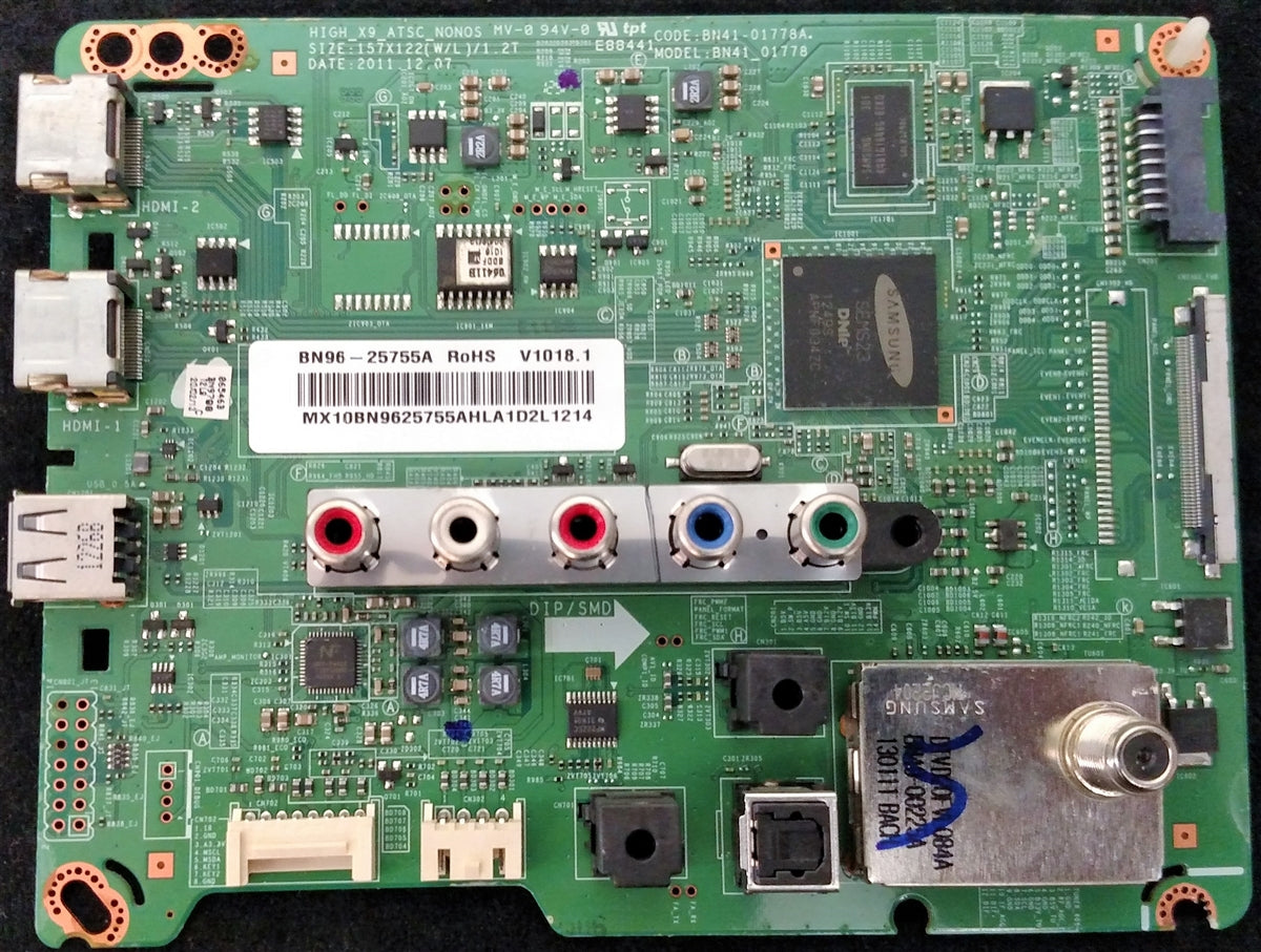 BN96-25755A Samsung Main TV Module, BN97-06546B, UN40EH6000FXZA – TV ...