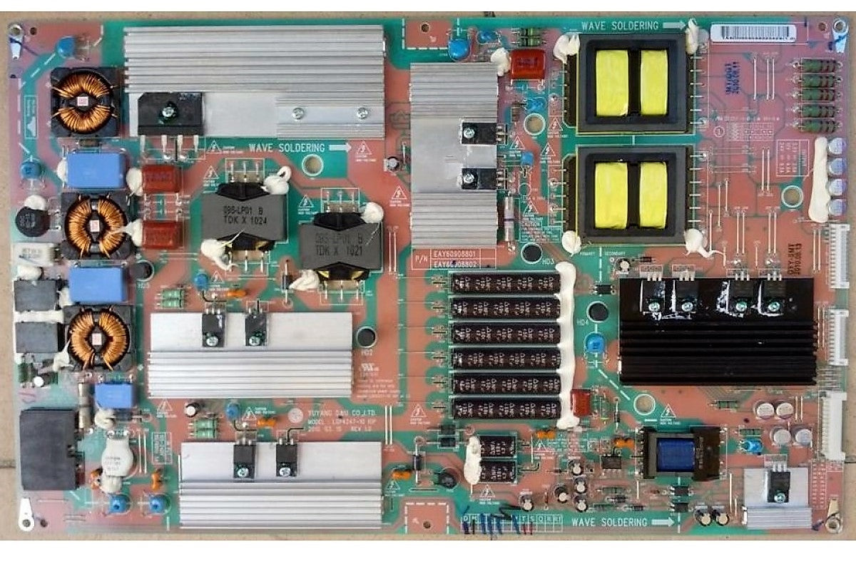 EAY60908802 LG Power Supply, LGP4247-10 IOP, 60908802, 55LV5300-UB, 55 ...