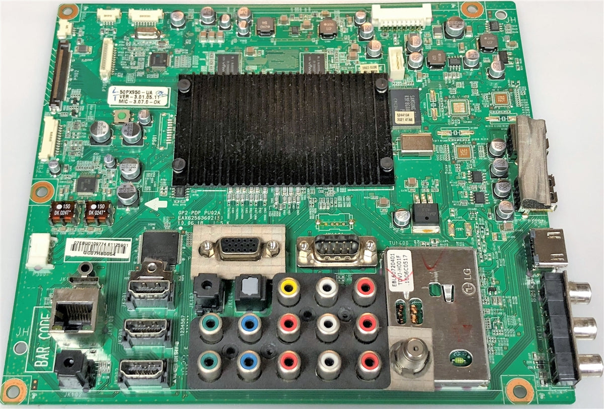 EBR61125901 LGE TV Module, main unit, EAX62563602(1), EBU0109774 ...